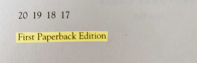 WeBuyBooks | How to Find the Edition of a Book